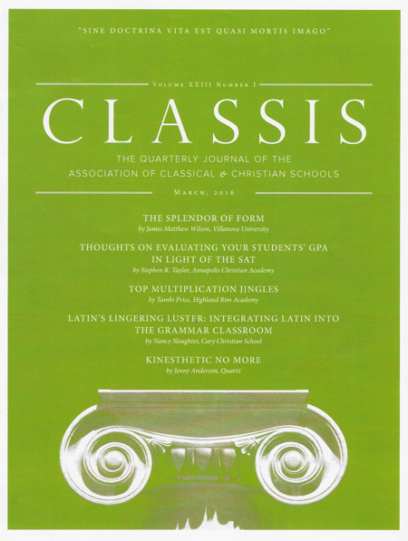 Classis | Association of Classical Christian Schools (ACCS)
